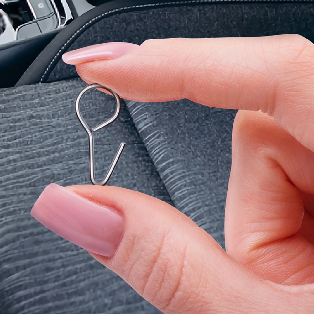 OUNONA 100pcs Car Seat Mat Fixing Hooks for Secure Vehicle Seat Cover ...