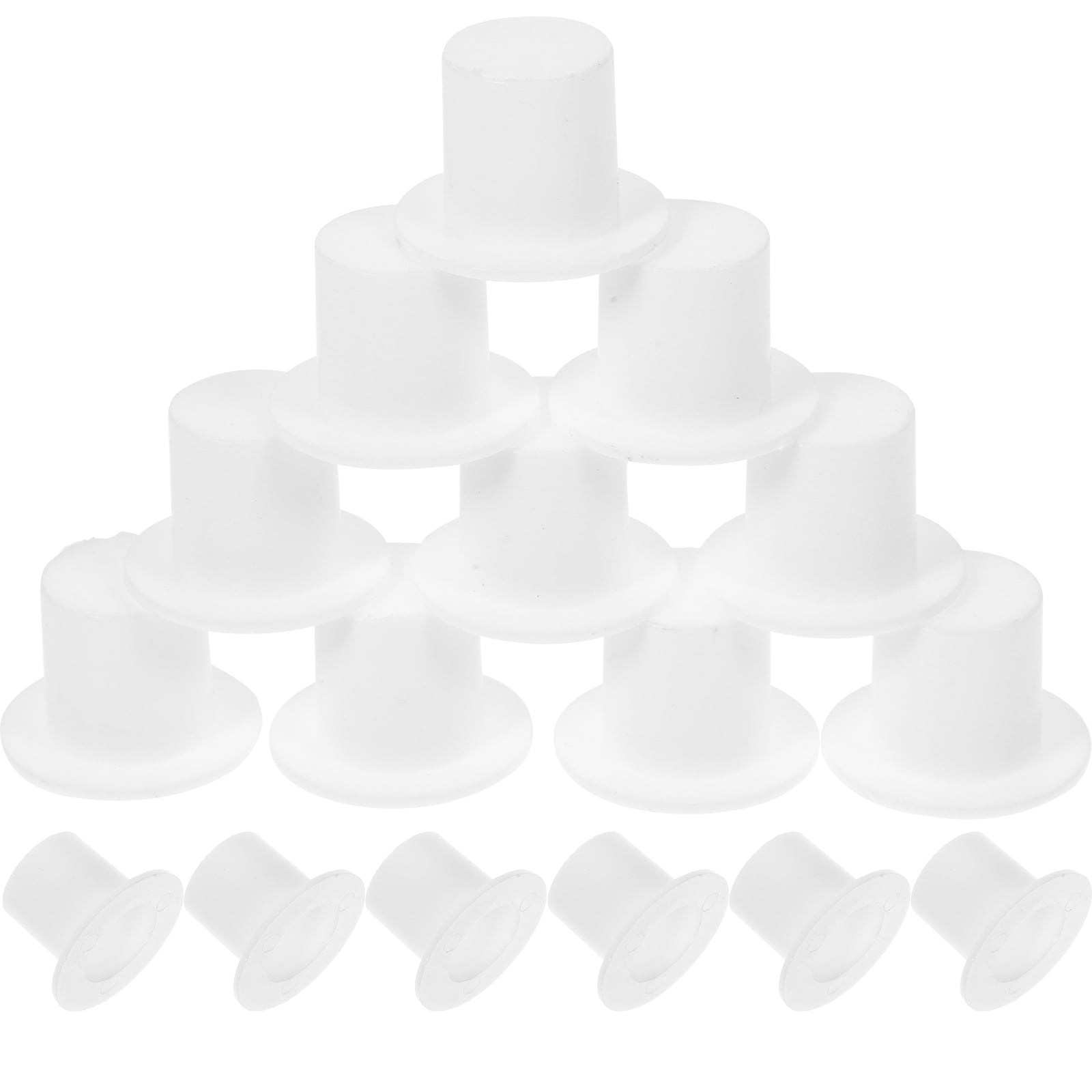 OUNONA 100pcs Clown Hat Ornaments Mini Hats DIY Supplies Mini Hat Caps ...