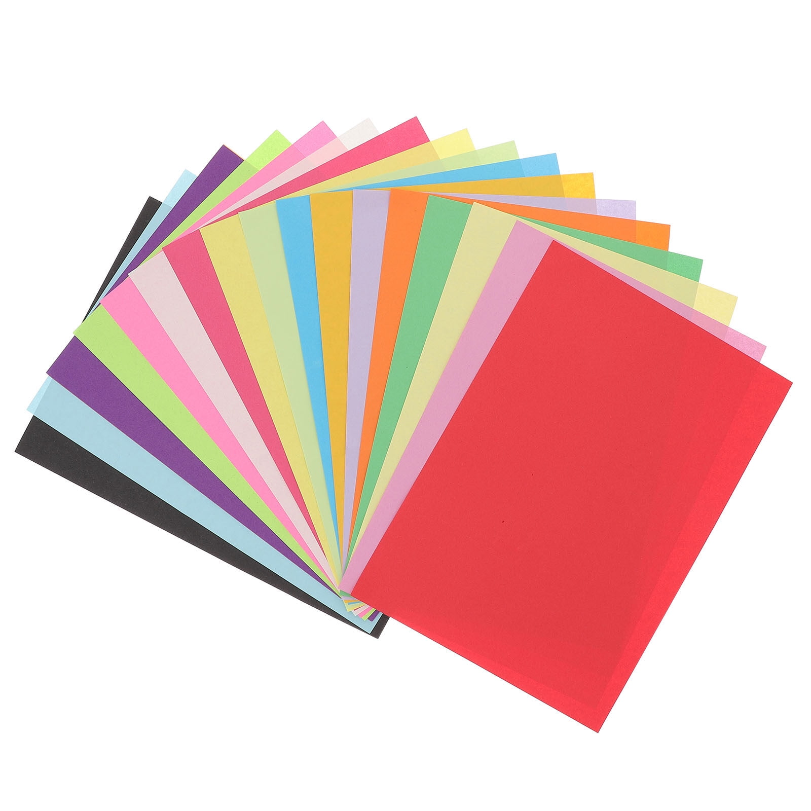 OUNONA 100pcs Coloured Paper A3 Copier Paper Colourful Clay Sheet for ...