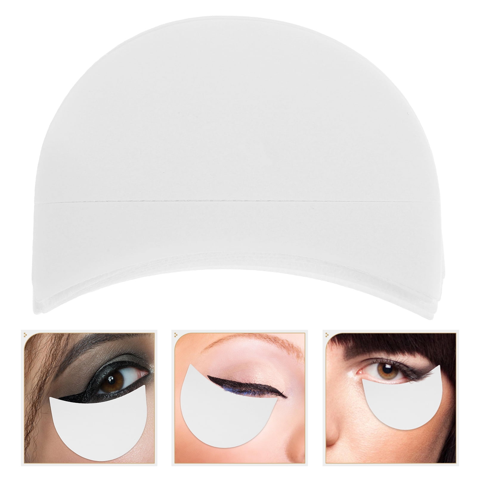 OUNONA 100pcs Eyeshadow Shields Makeup Eye Pad Sticker Eyeshadow ...