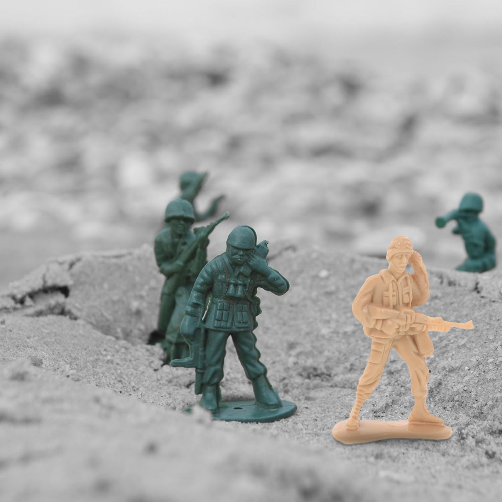 OUNONA 100pcs Mini Soldier Model Soldier Toy Mini Soldier Playset ...