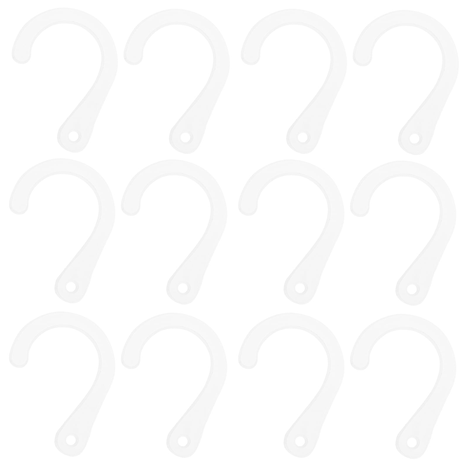 OUNONA 100 Pcs Adhesive Doll House Thickened Tray Hook - Walmart.com