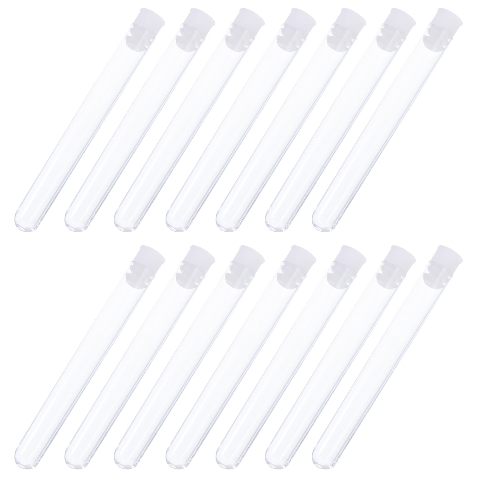 OUNONA 100pcs Test Centrifuge Tubes Plastic Test Tubes Practical Test ...