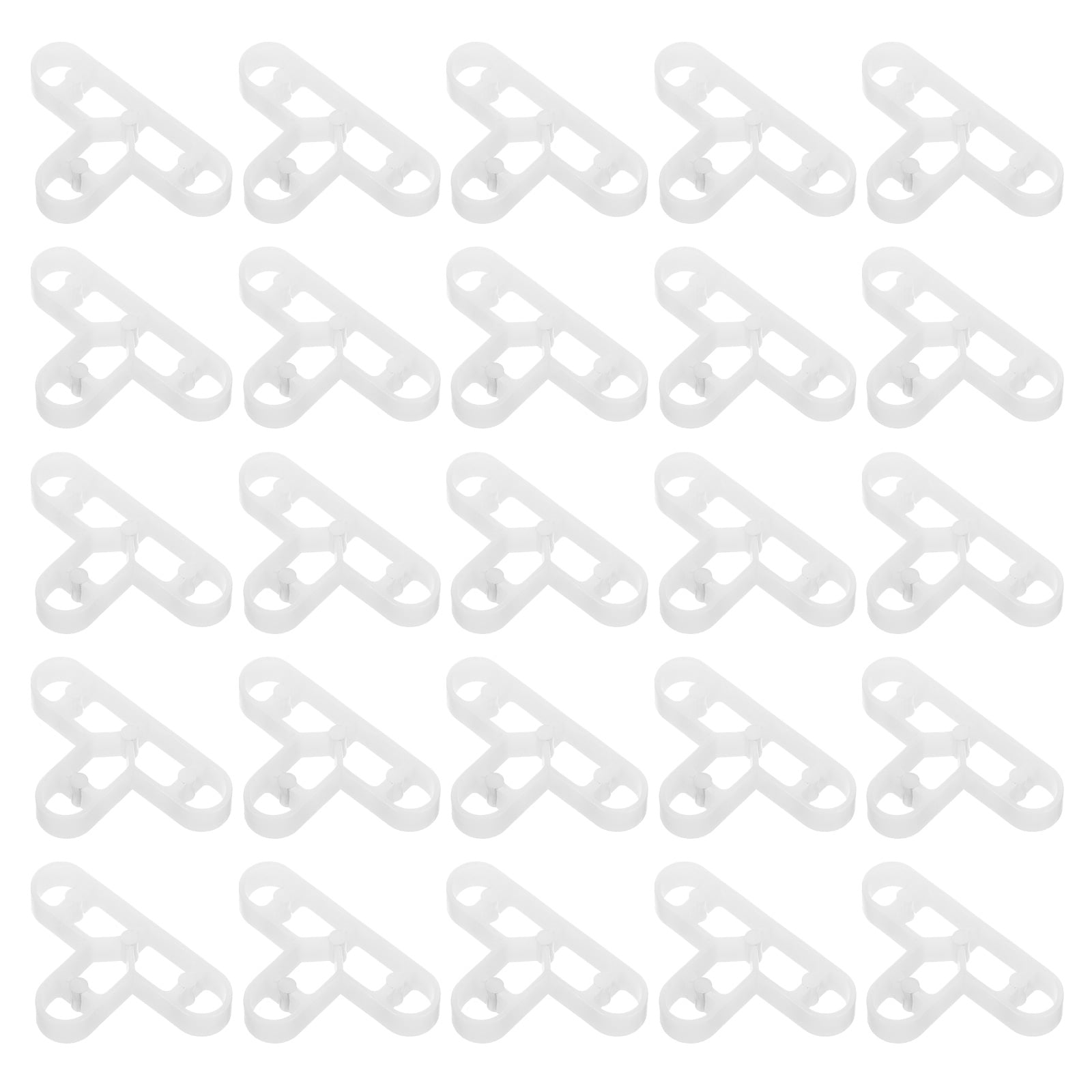 Ounona 100pcs Tile Leveling Spacers Tile Positioning Tool For Ceramic Tile Installation Plastic