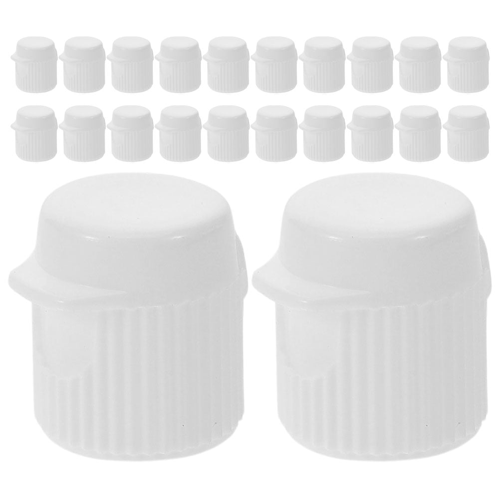 Homoyoyo Toothbrush Covers Toothpaste Cap White 100Pcs - Walmart.com