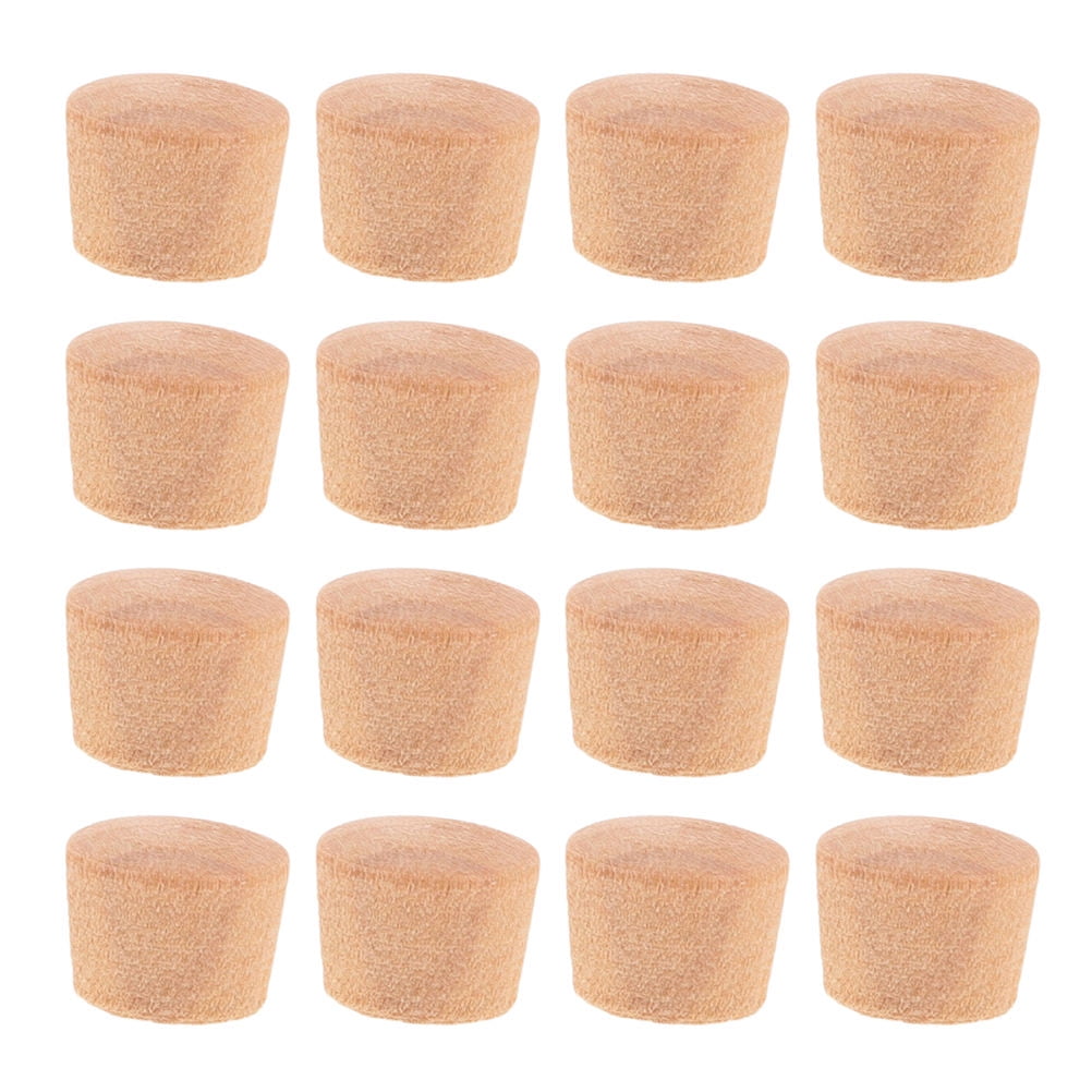 OUNONA 100pcs Wooden Plugs for Furniture Holes Reusable Hole Plugs ...