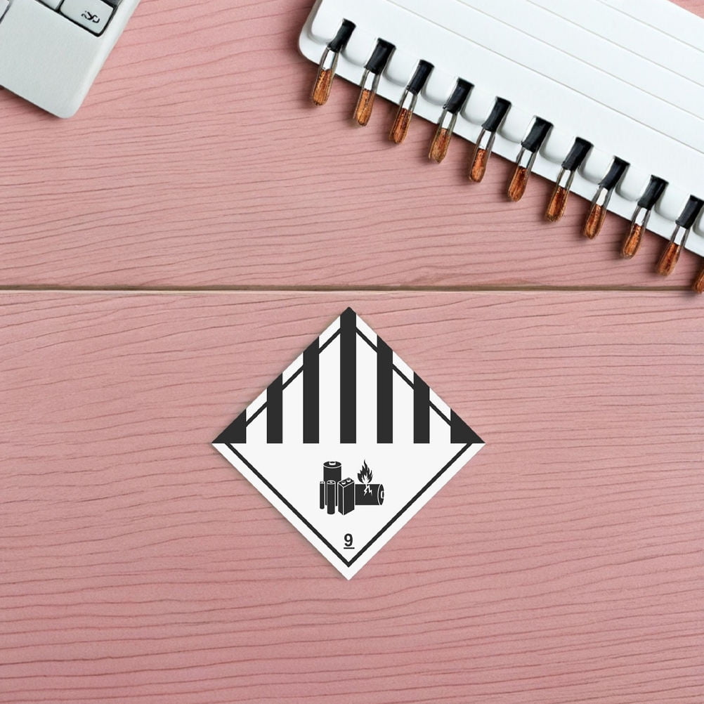 OUNONA 100pcs Writable Class Hazardous Material Labels Self Adhesive ...