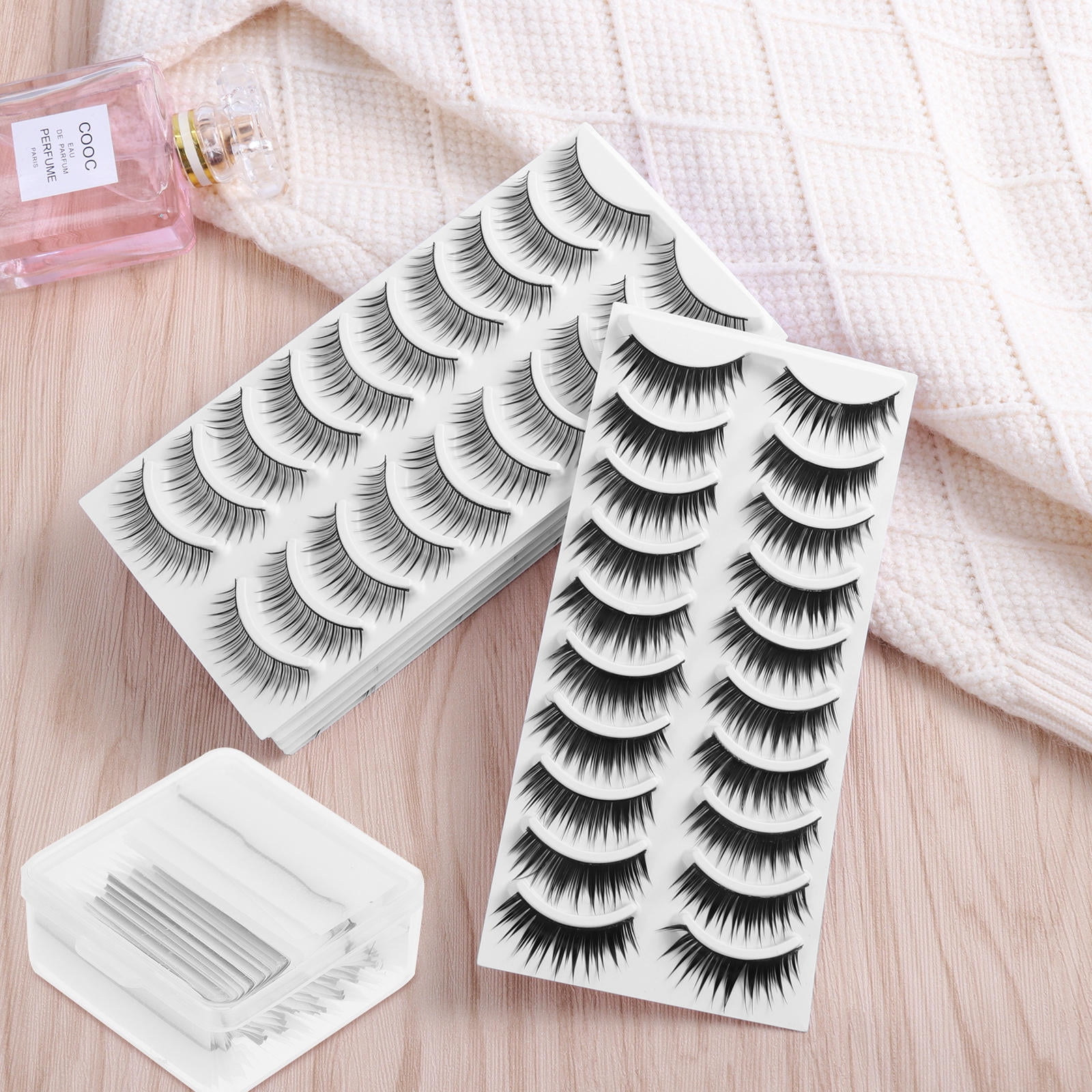 OUNONA 102 Pcs Eyelash Adhesive Extension Glue Strip Accessory ...