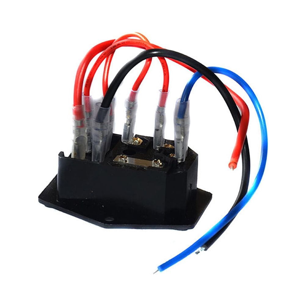 OUNONA 10A 250V Power Power Outlet with Red Triple Rocker Fused Module ...