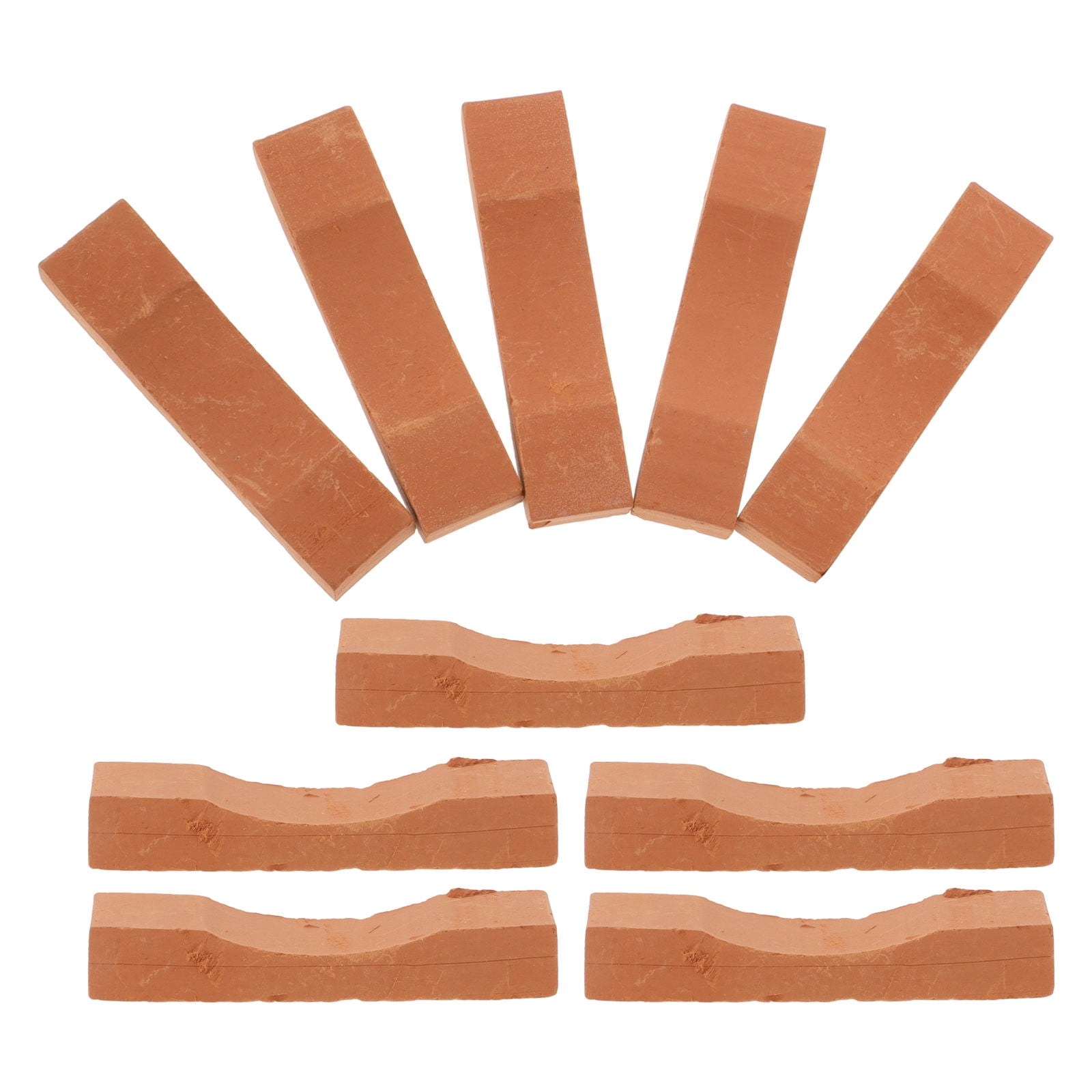 OUNONA 10Pcs DIY Miniature Brick Models Simulation Mini Bricks Models ...