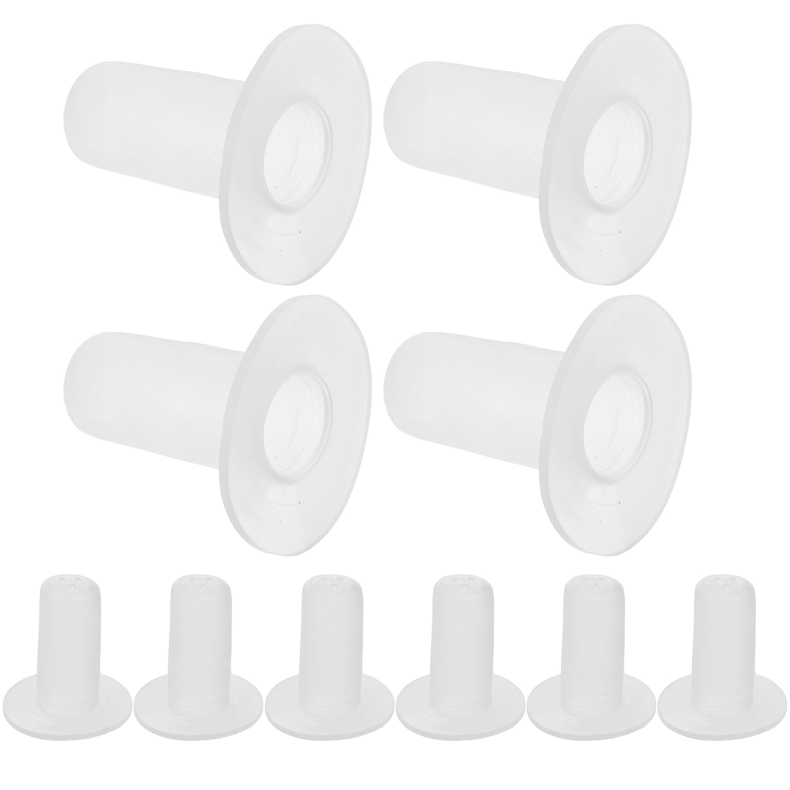 OUNONA 10Pcs Farm Calf Rubber Pacifier Milk Drink Nipples Feed Bottle ...