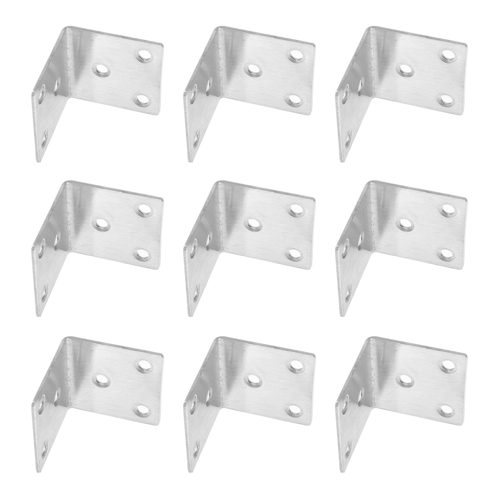 OUNONA 10Pcs L Bracket Corner Bracket Metal Corner Brace Corner ...