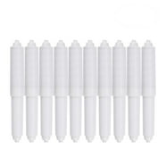 2-Piece Plastic Toilet Paper Holder Roller, Spring Loaded Replacement ...