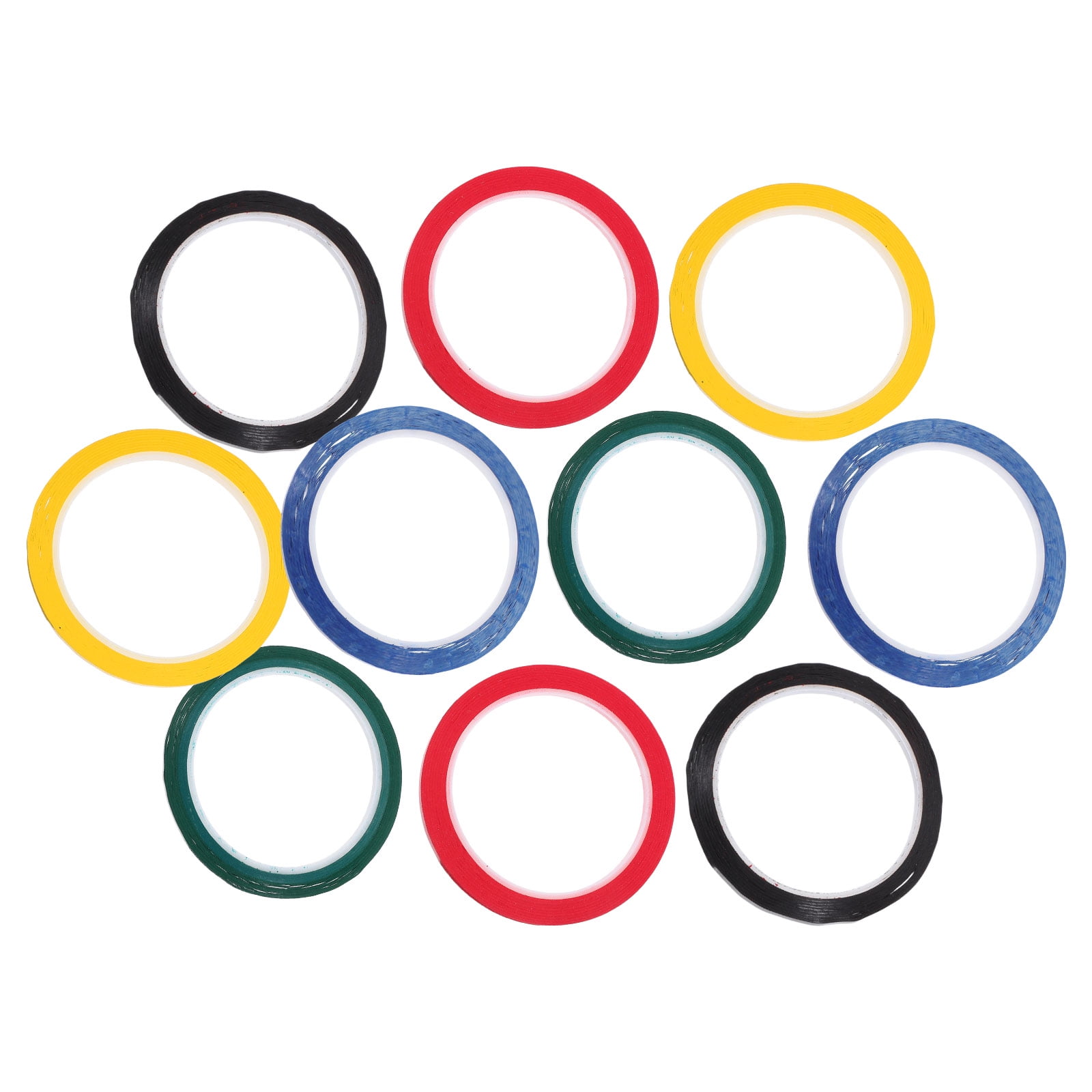 OUNONA 10pcs 5S Desktop Positioning Tape 3mm x 50M Desktop Whiteboard ...