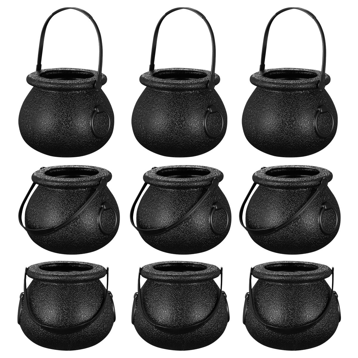 OUNONA 10pcs 5x7cm Halloween Candy Bucket Witch's Cauldron Trick or ...