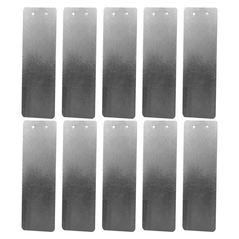 OUNONA 10pcs Aluminum Plant Labels Garden Plant Marker, Outdoor Garden ...