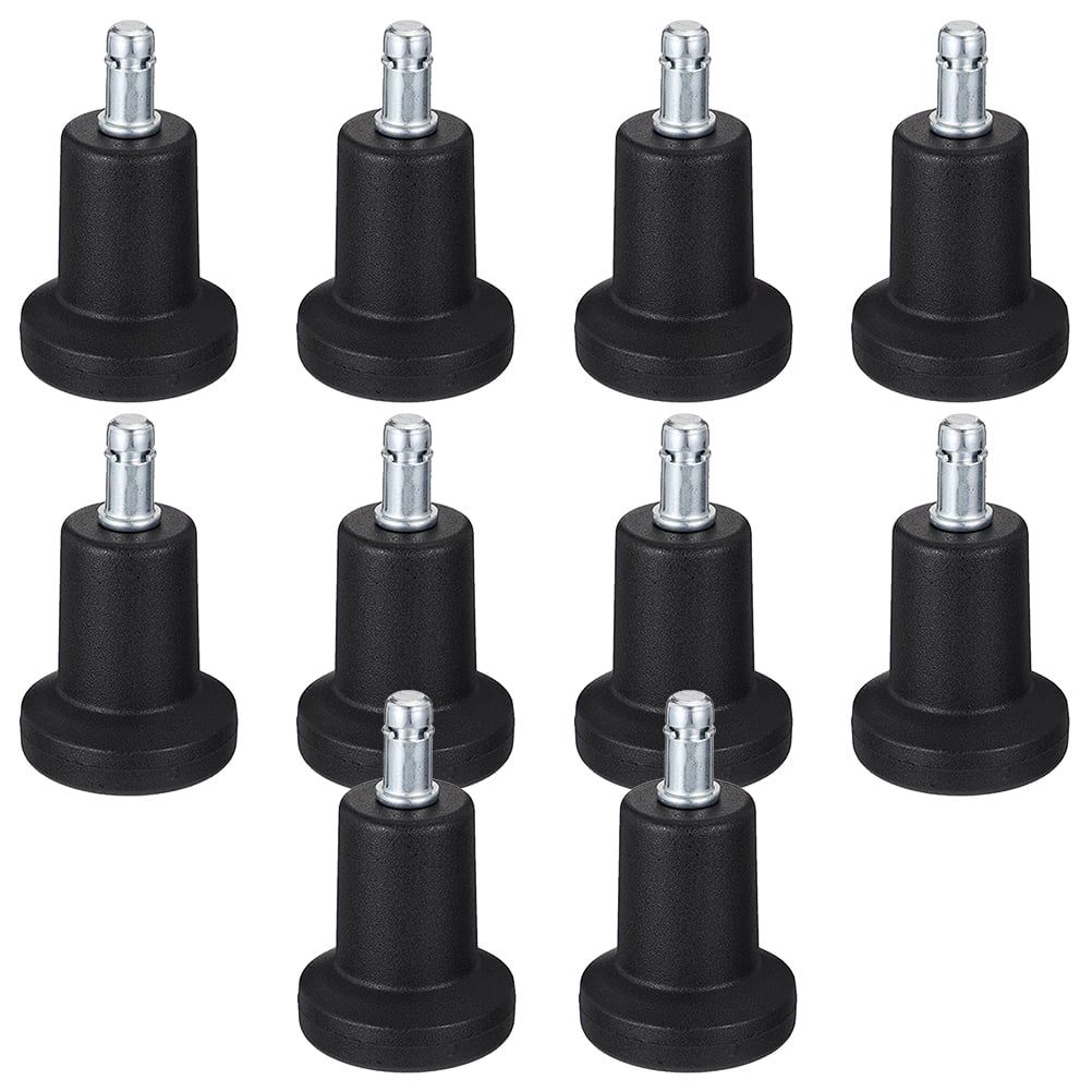 OUNONA 10pcs Bell Glides Fixed Caster Pads Chair Glides Floor Glides ...