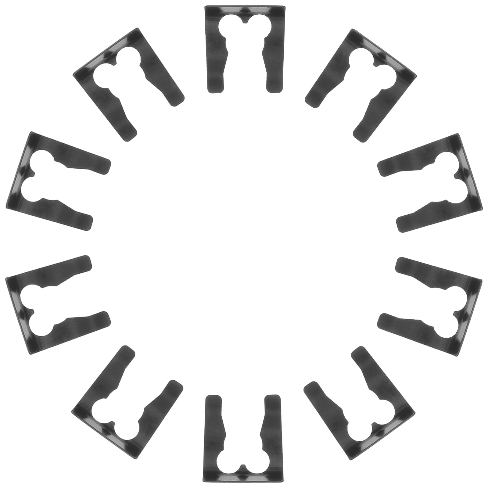 OUNONA 10pcs Car Brake Line Clips Retainer Clip Fasteners for Parking ...