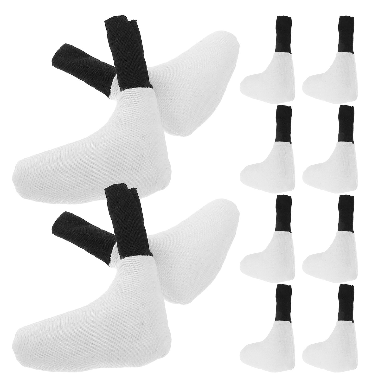 OUNONA 10pcs Cotton Stuffed DIY Doll Making Leg Accessories Unique ...