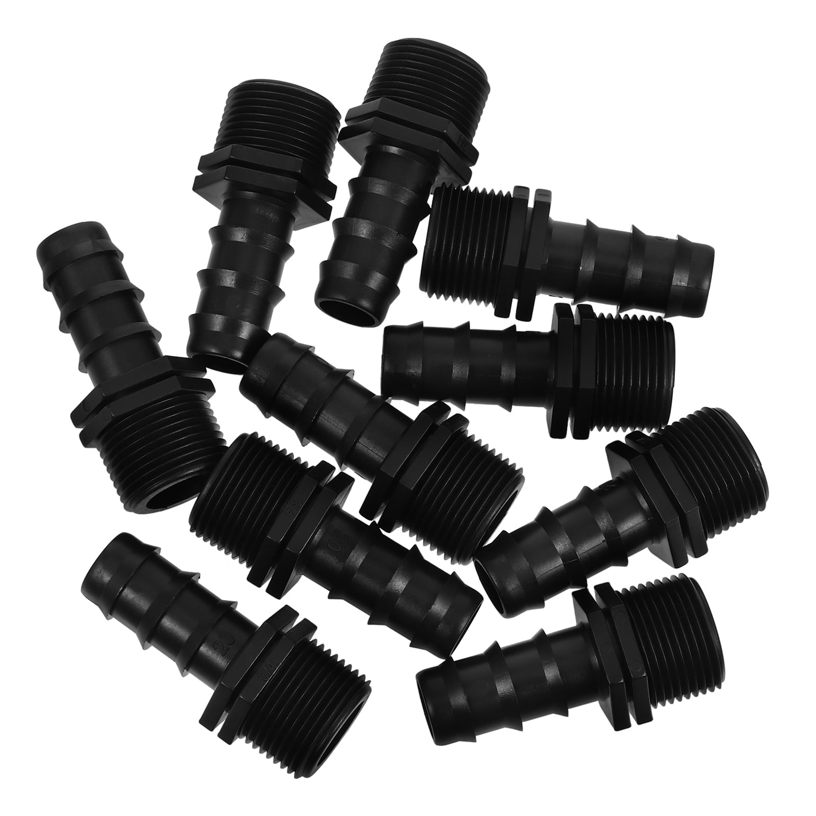 OUNONA 10pcs Drip Irrigation Pipe Connectors Drip Irrigation Fittings ...