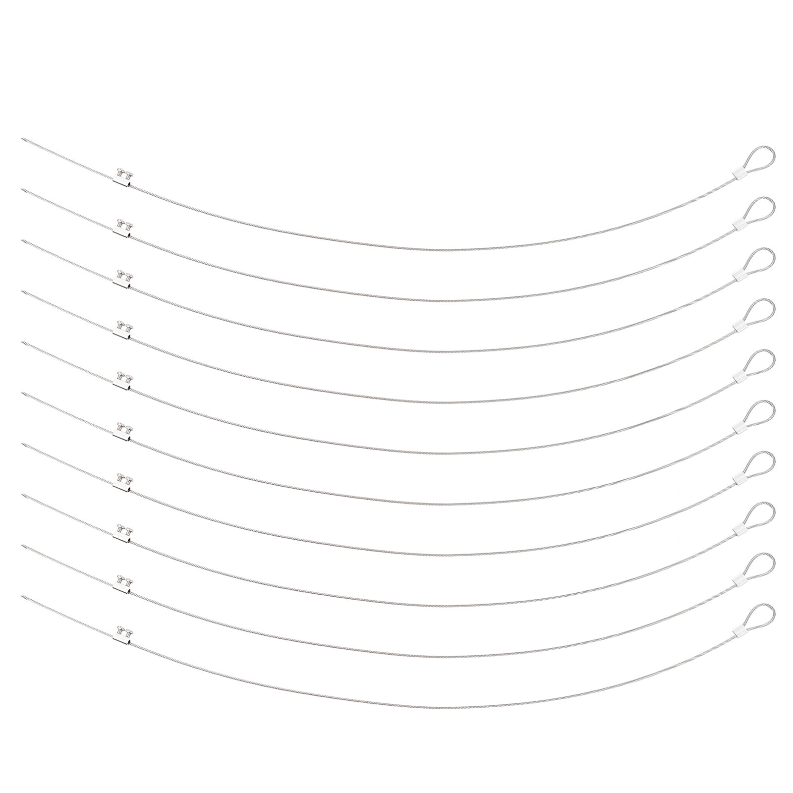 OUNONA 10pcs Gate Latch Cable Pull Stainless Steel Gate Latch Cable ...