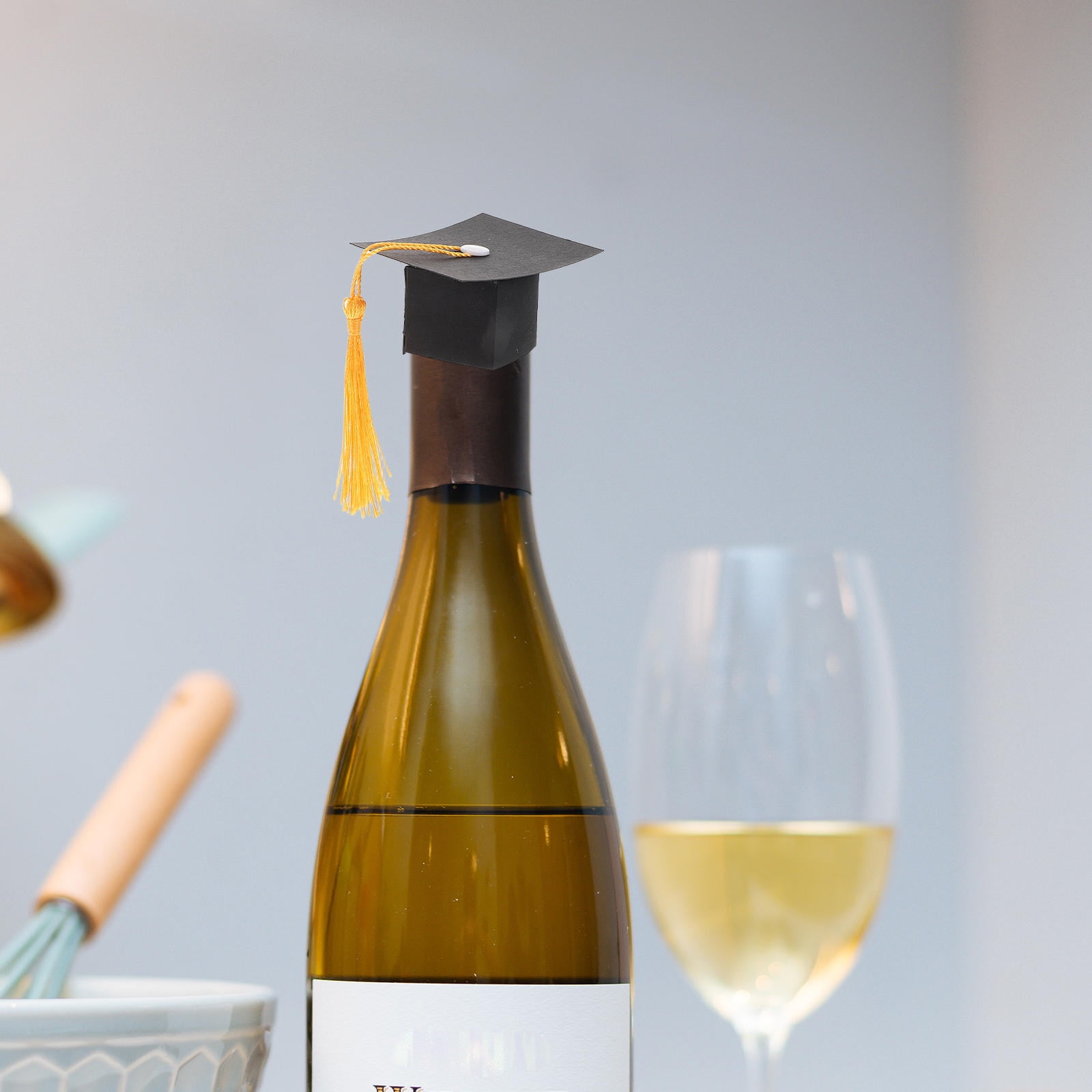 OUNONA 10pcs Graduation Hat Graduation Mini Party Hats Graduation ...