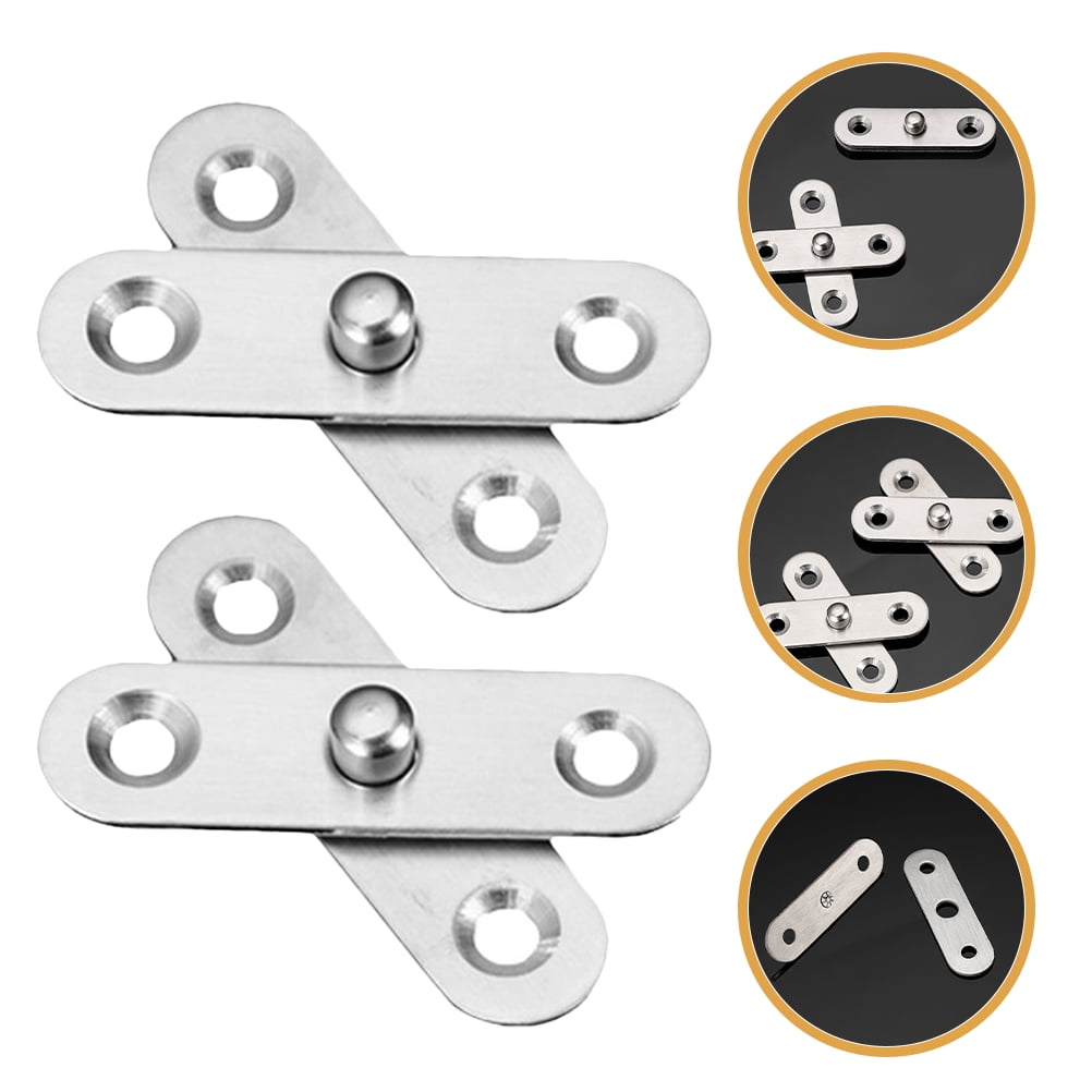 OUNONA 10pcs Hidden Door Hinge Hidden Hinges Pivot Hinge Heavy Duty ...
