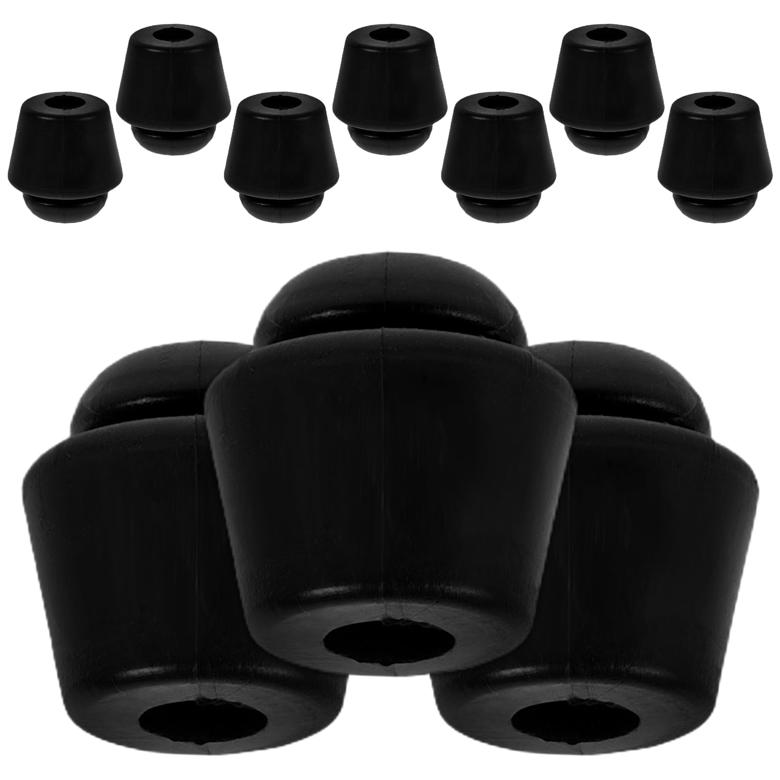 OUNONA Raindrops 10pcs Car Hood Rubber Bumper Stops Cushion Damper ...