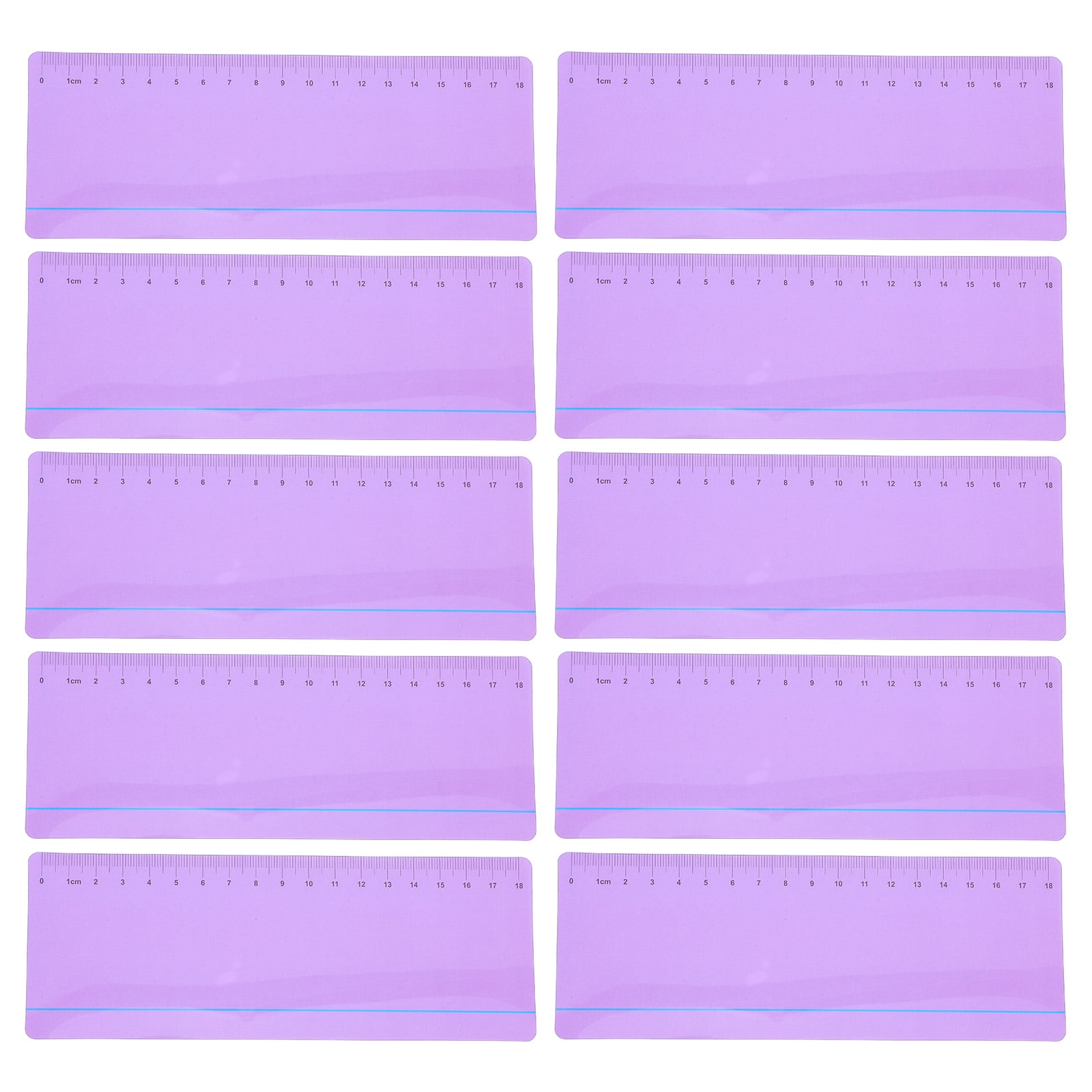 OUNONA 10pcs Kids PET Reading Highlight Strips with Scale Guided ...