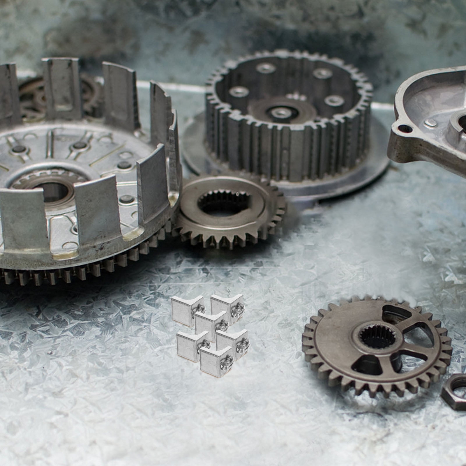 OUNONA 10pcs Metal Curtain Track End Caps Stable Rail Stops Curtain ...