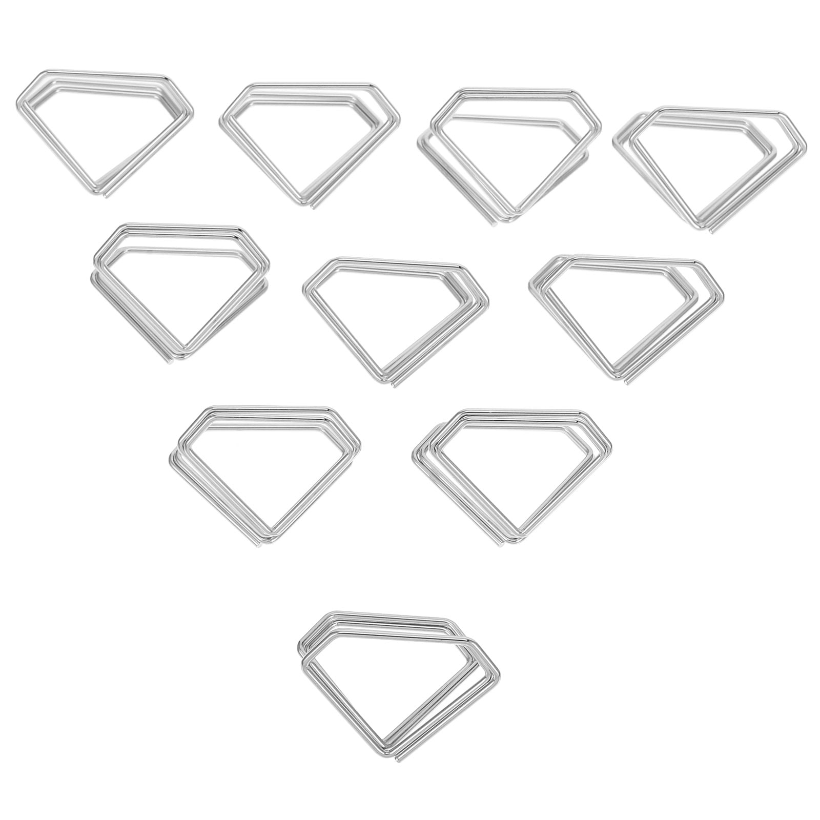 OUNONA 10pcs Metal Memo Holders Tabletop Picture Holder Small Paper ...