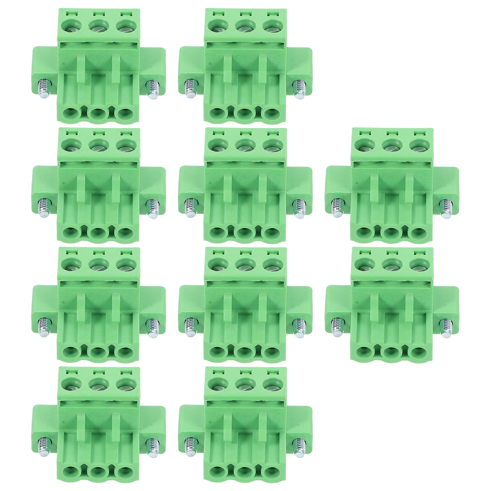 OUNONA 10pcs PCB Mount Screw Terminal Block Connector Assortment Kits ...