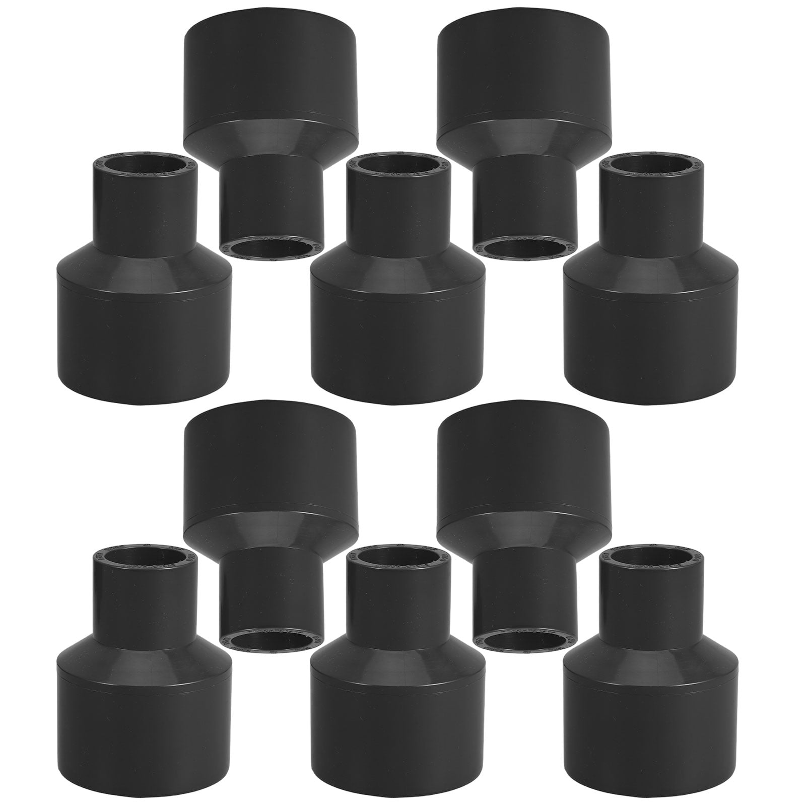 OUNONA 10pcs PVC Reducing Coupling Pipe Fitting Efficient Vent Pipe ...