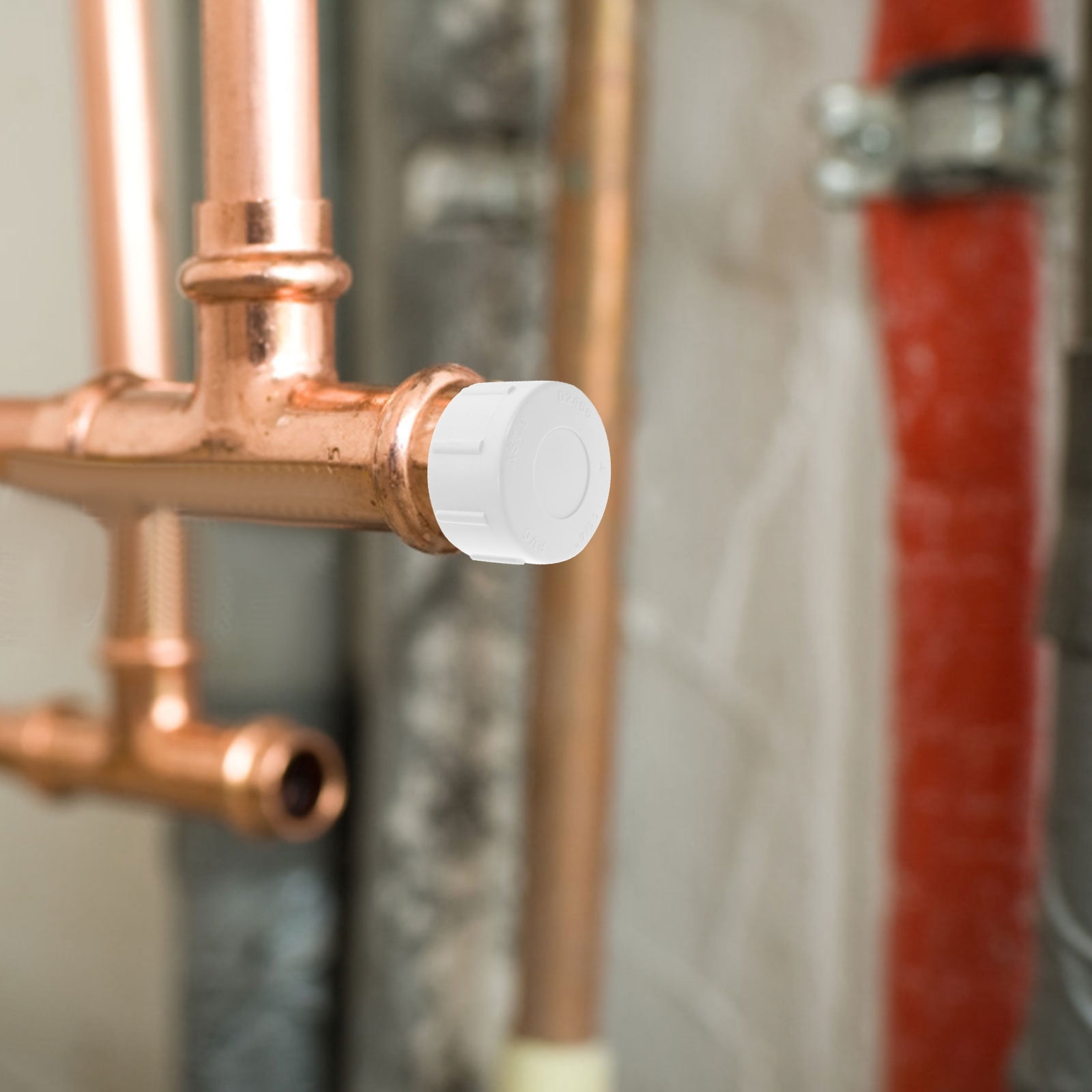 OUNONA 10pcs Pvc Pipe End Cap Female Thread Plug Water Pipe Replacement ...