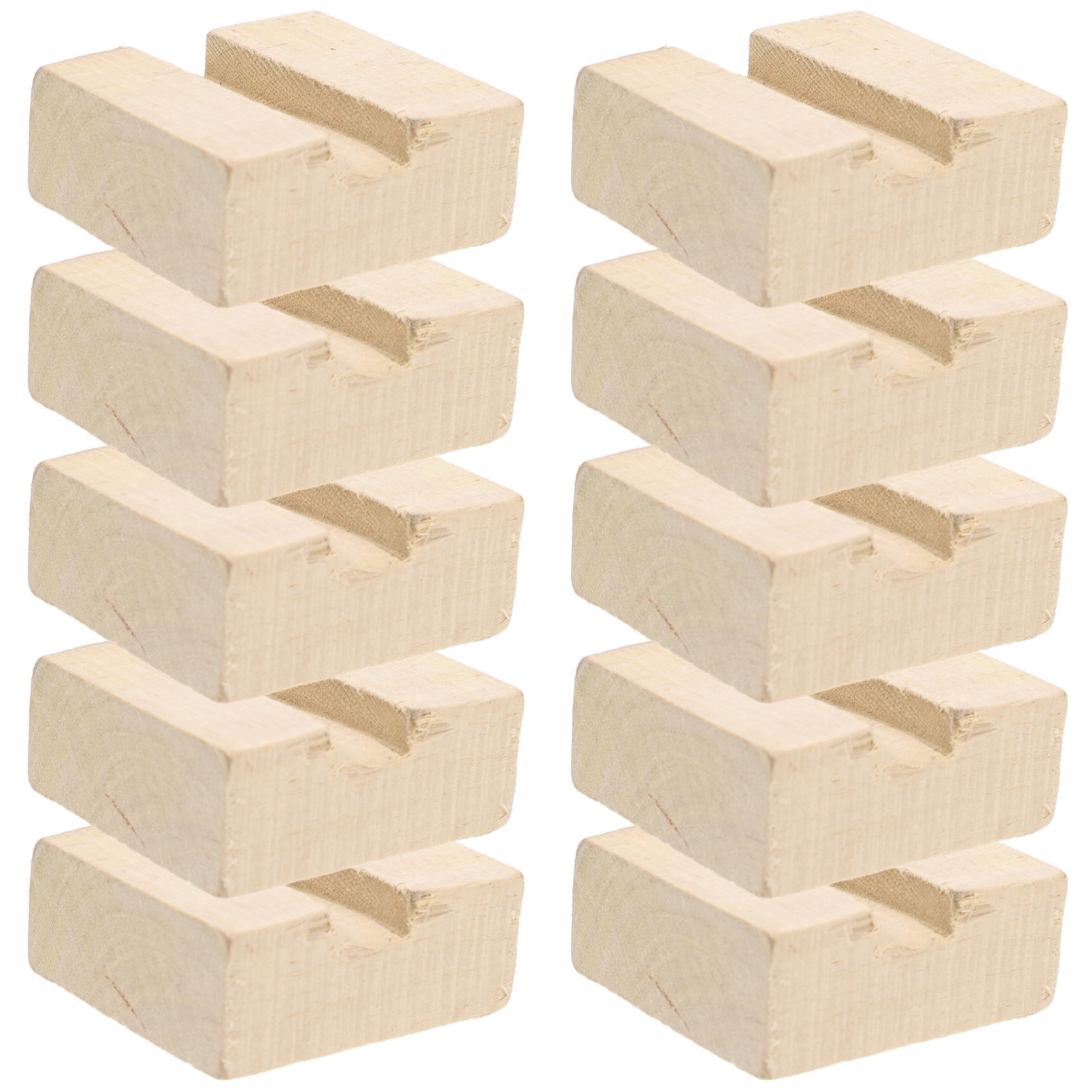 OUNONA 10pcs Replacement Wooden Wedge Garden Hand Hoe Wedge Axe Handle ...