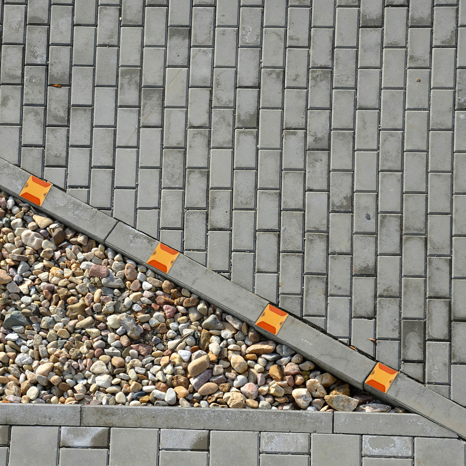 OUNONA 10pcs Road Reflectors Reflective Pavement Markers Road Driveway ...