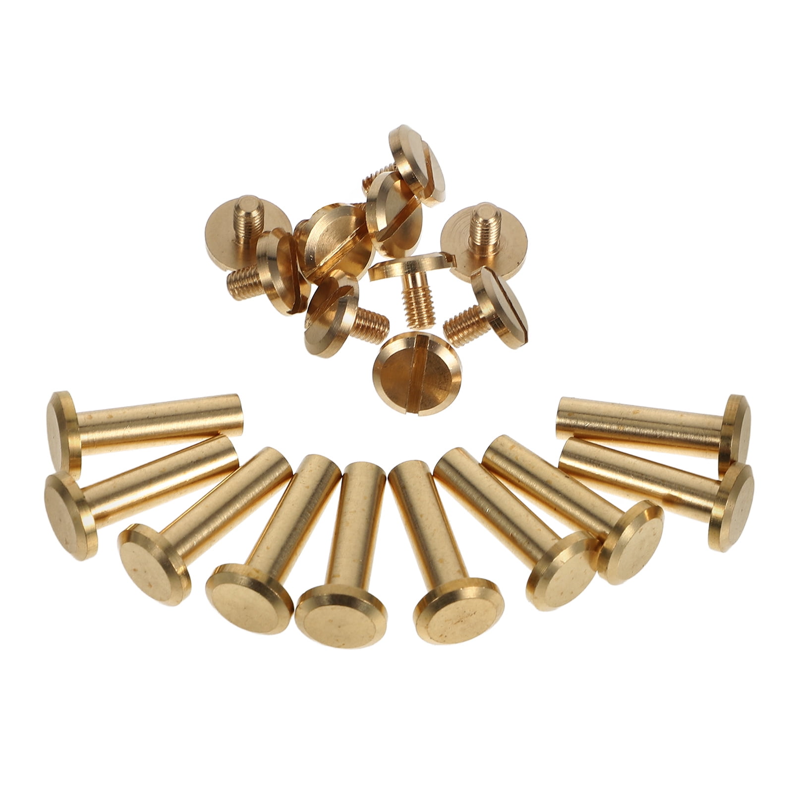 OUNONA 10pcs Screw Scrapbook Binding Screw Binding Barrel And Screw ...