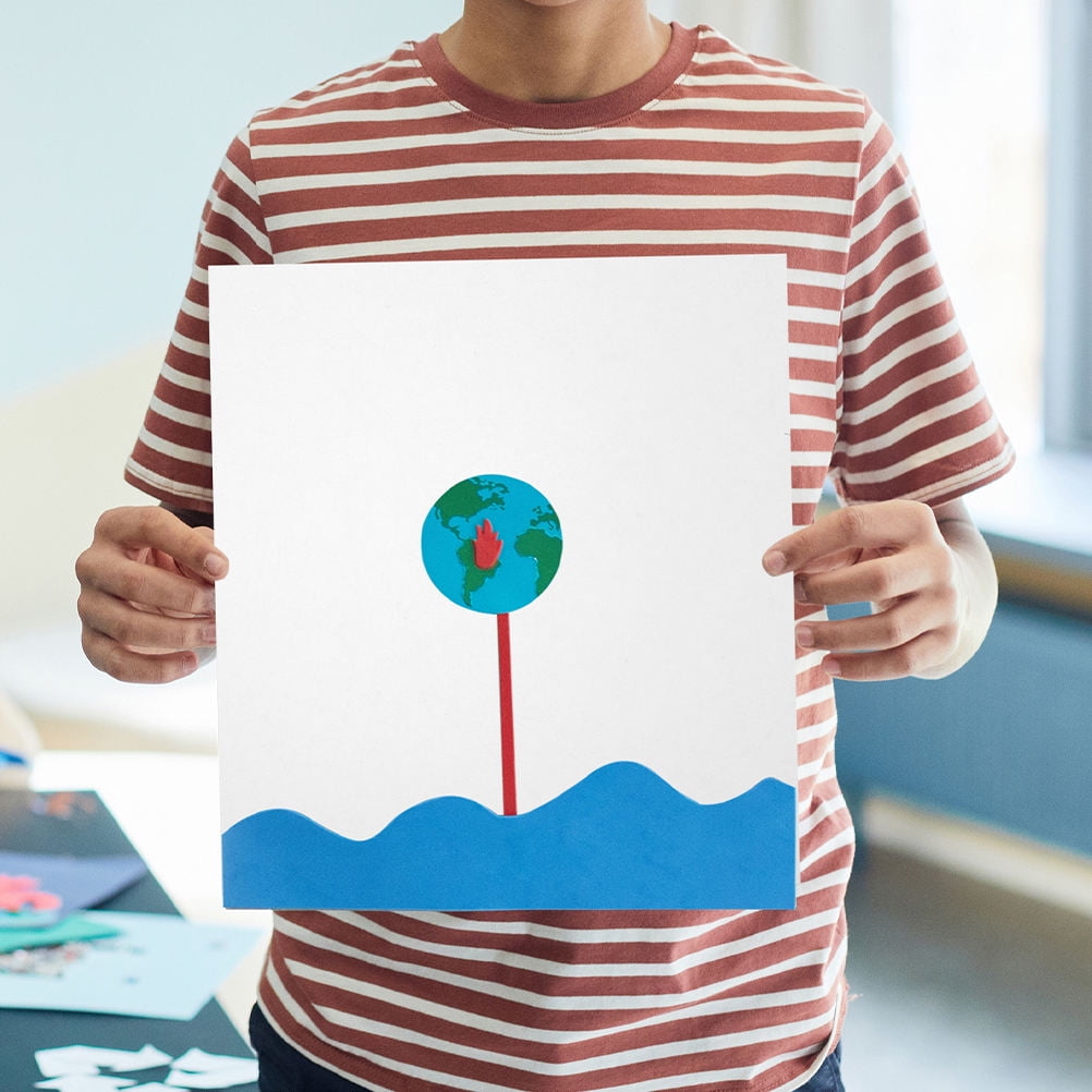 OUNONA 10pcs Transparent Stencils For Crafts And Art Drawing Templates ...