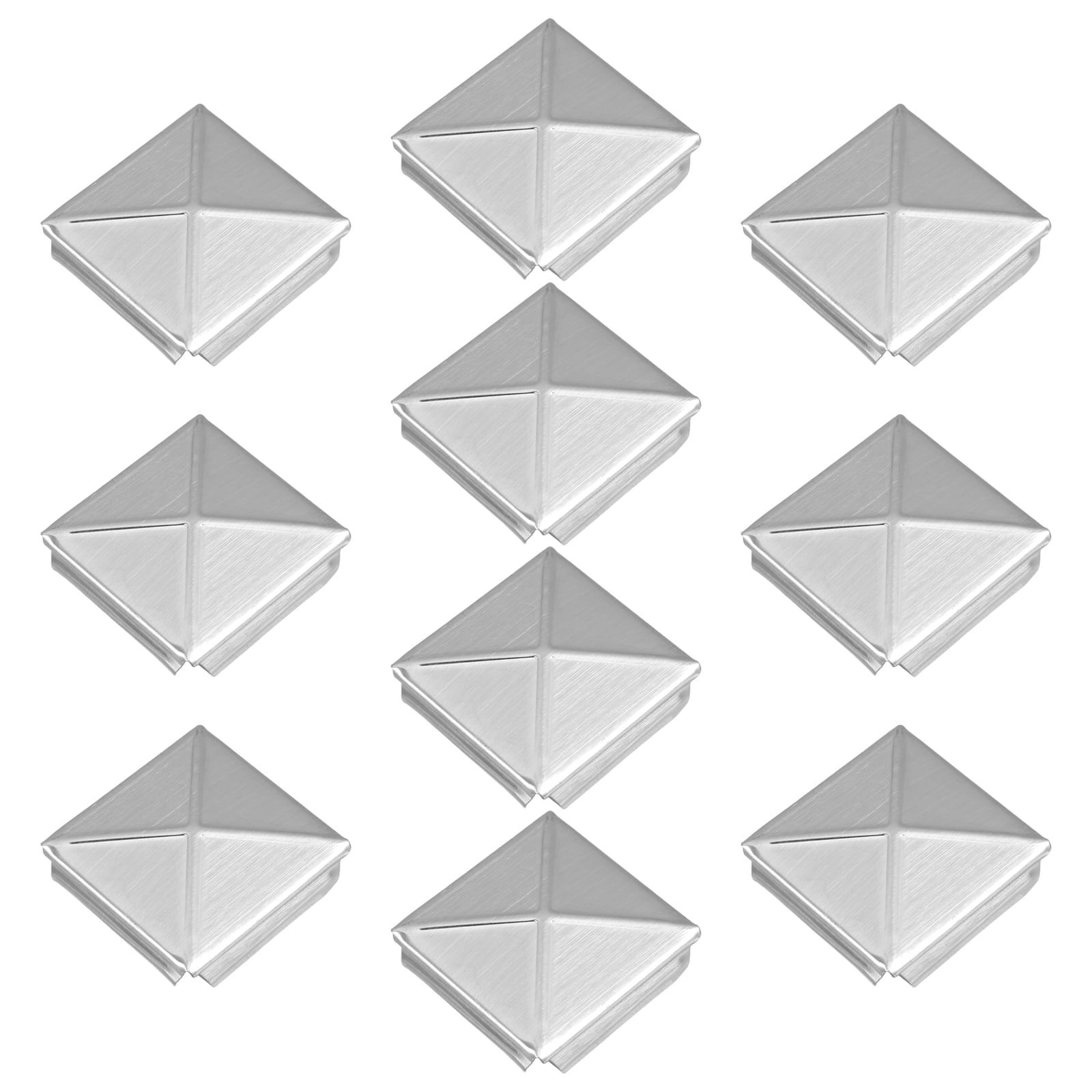 OUNONA 10pcs Tube End Plug And Square Tube Inner Casing Plug Metal End ...