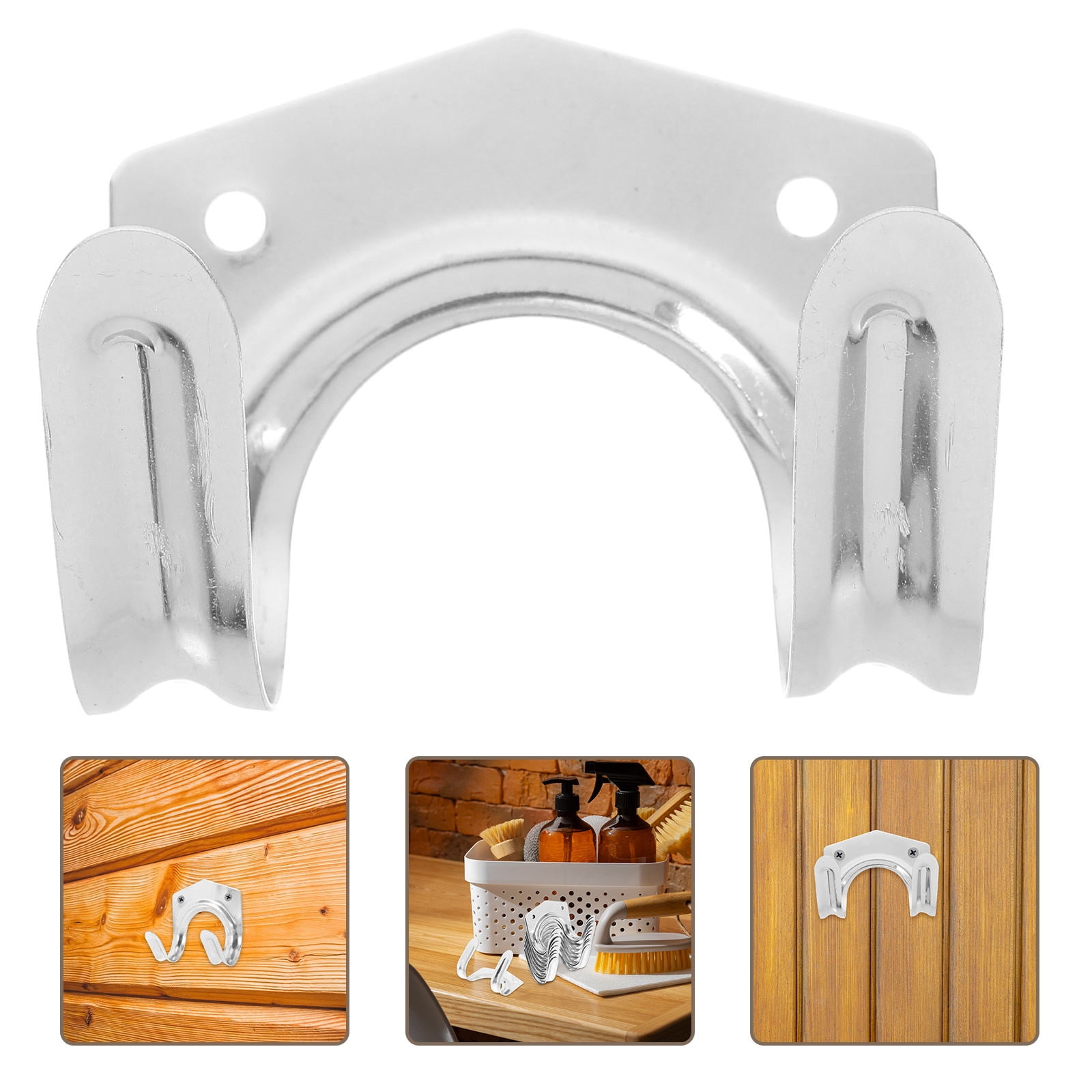 OUNONA 10pcs Wall Mount Garage Garage Shed Hooks Organization Heavy ...