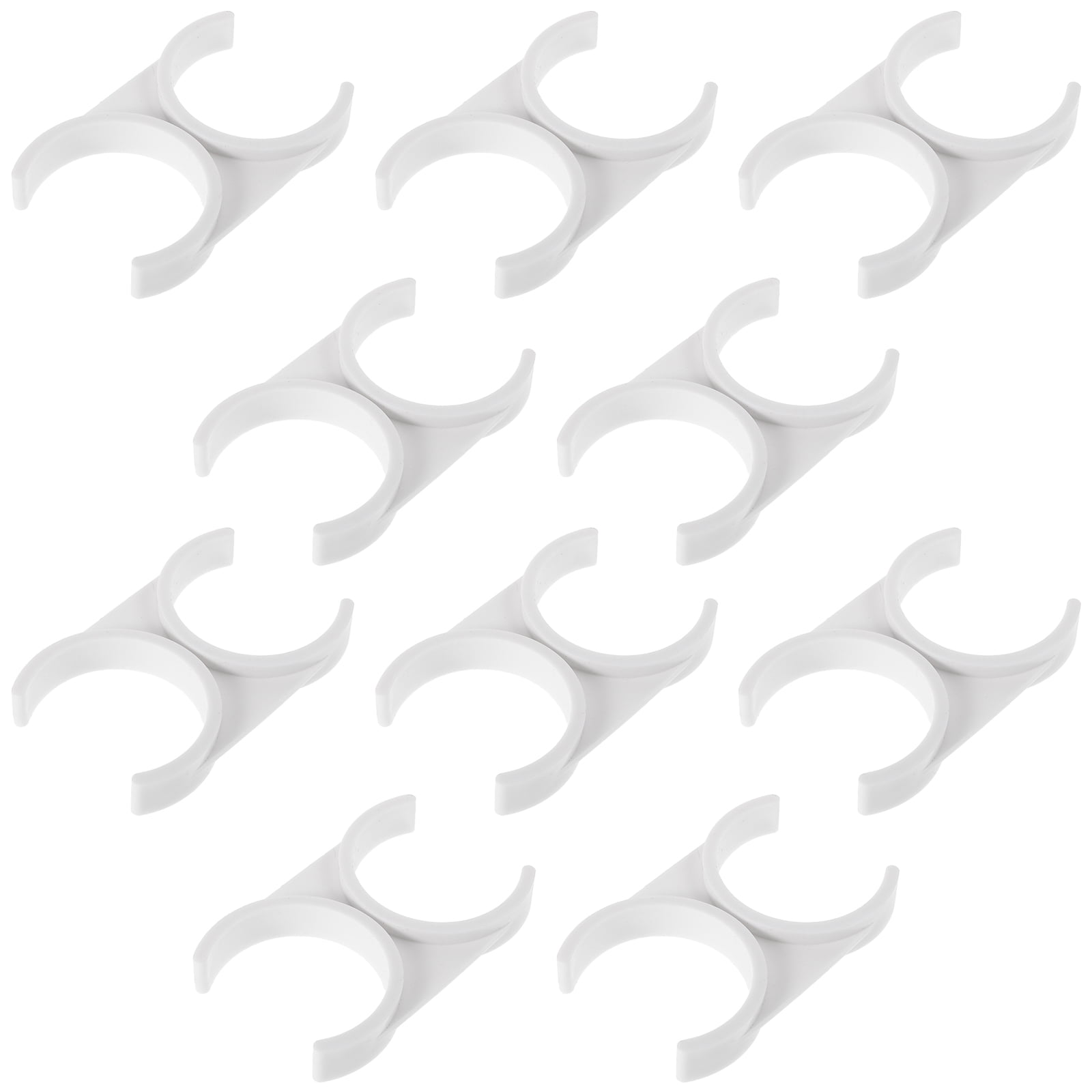 OUNONA 10pcs Water Filter Pipe Clips for Tubing Small Plastic Locking ...