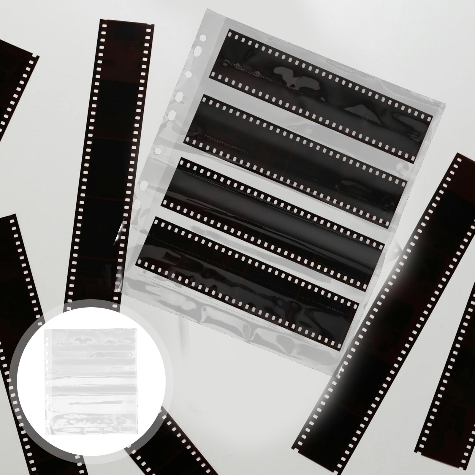 OUNONA 10pcs Waterproof PE Negative Sleeves for Archival Photo Storage ...