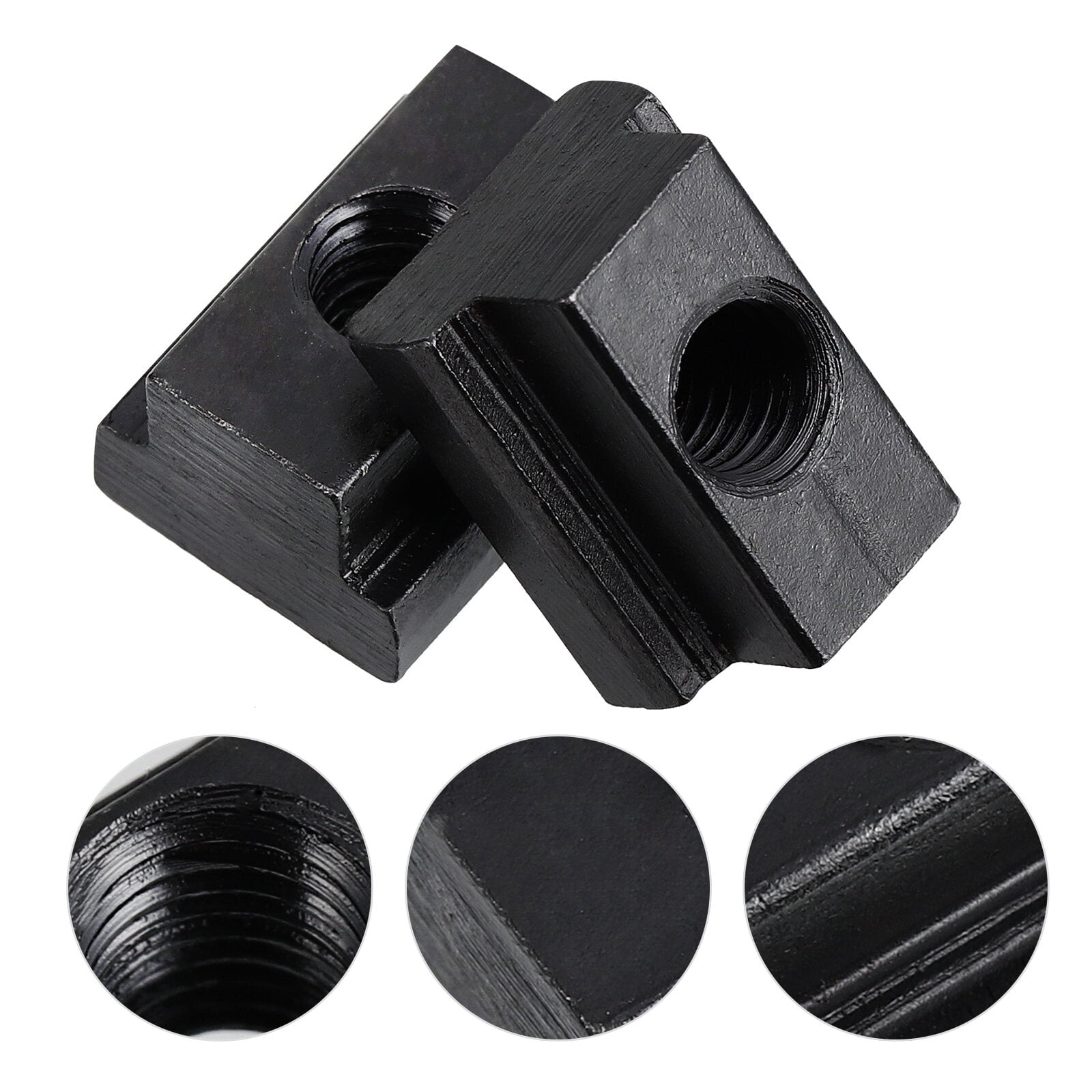 OUNONA 10Pcs M8 Steel T Slot Nuts Sliding Nut Block for Industrial ...