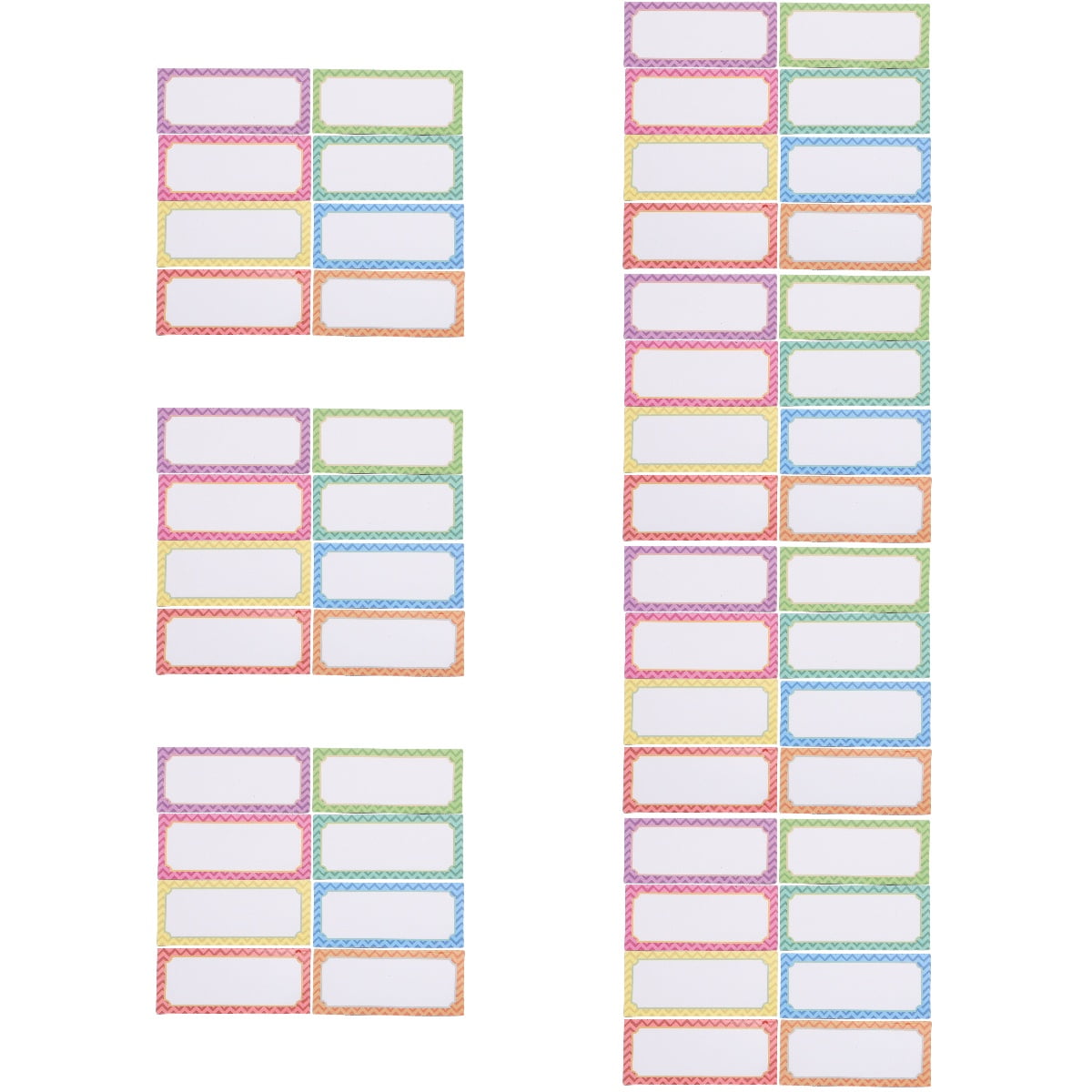 OUNONA 112 pcs Erasable Fridge Magnetic Notepads Fridge Sticky Index ...