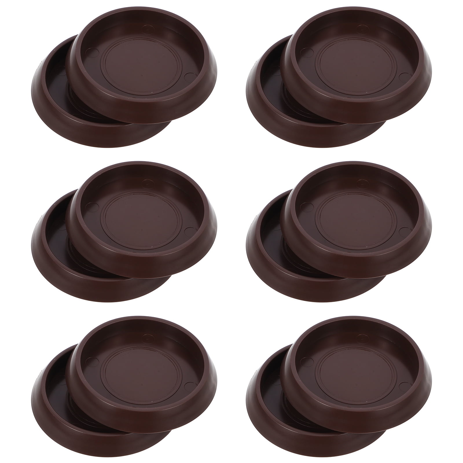 OUNONA 12 Pcs Caster Cup Extra Long Furniture Wheel Stopper Non-slip ...