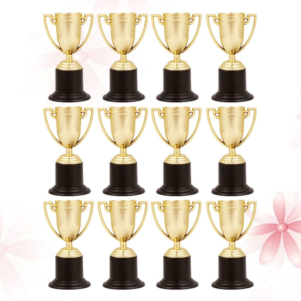 OUNONA 12 Pcs Children Trophy Little Sport Trophies Student Golden ...
