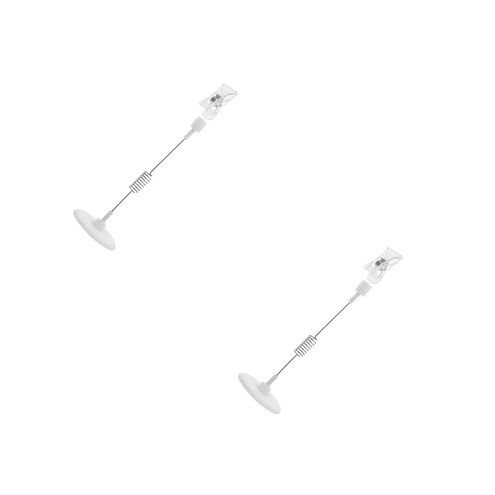 OUNONA 12 Pcs Disc Supermarket Clip Price Card Organizer for Desk Card ...