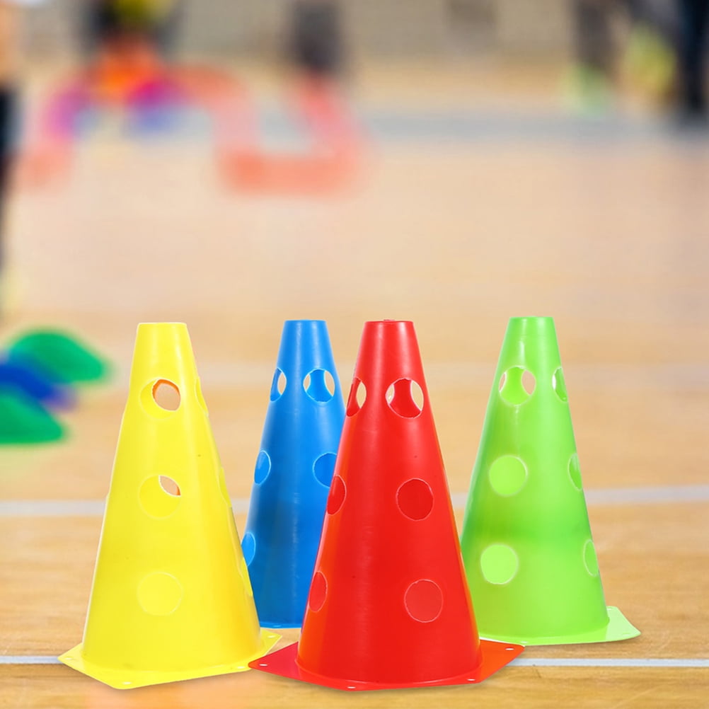 OUNONA 12 Pcs Driving Cones for Training Road Obstacle Soccer Football ...