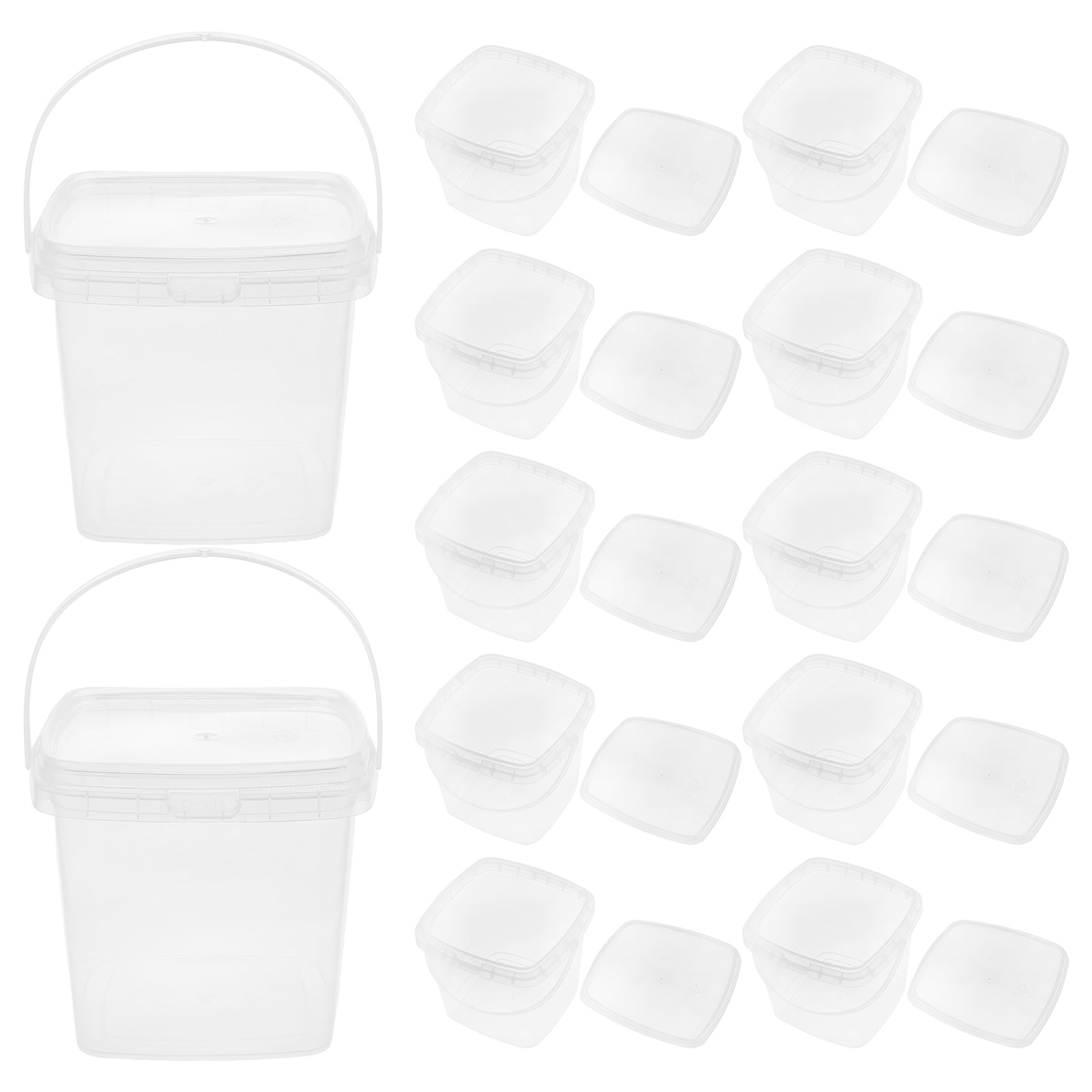 OUNONA 12 Pcs Electric Machine Single Cup Ice Cream Bucket - Walmart.com