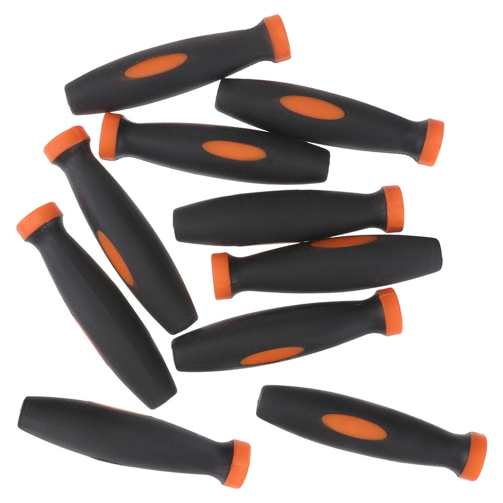 OUNONA 12 Pcs Grip File Handle Two-tone Handle File Ergonomic File ...